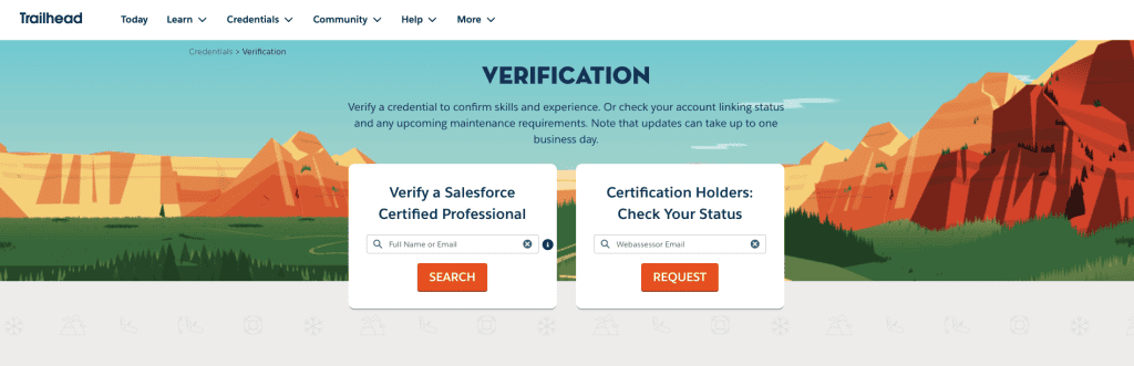 The 2 Official Salesforce Certification Verification Methods